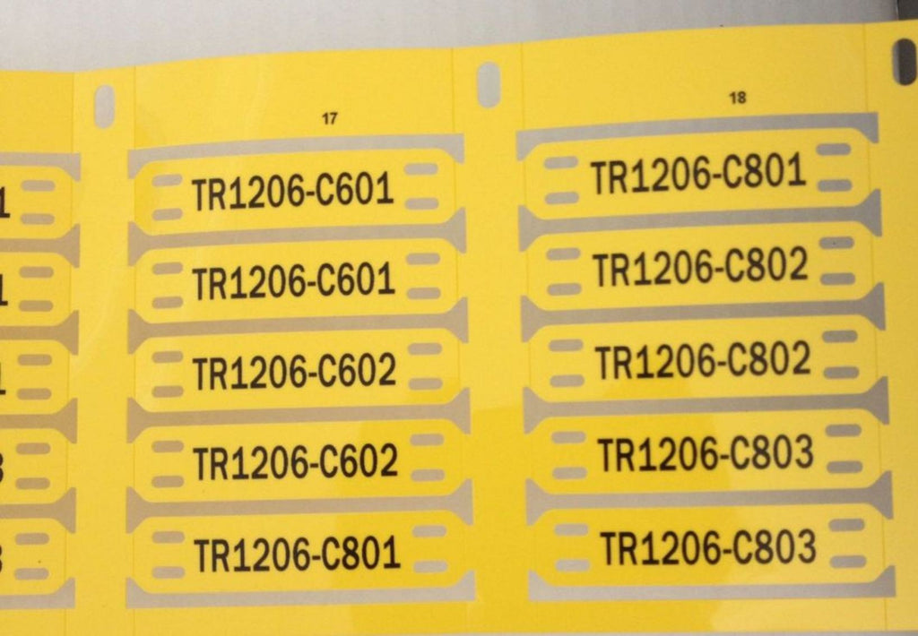 RTY 13571775 / RTW 13571775 - ROLL - Cable and Conduit Marker - Precut ...
