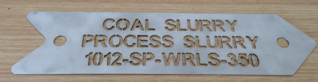Stainless Steel Signs Made to Order – General Marking Australia | Cable ...